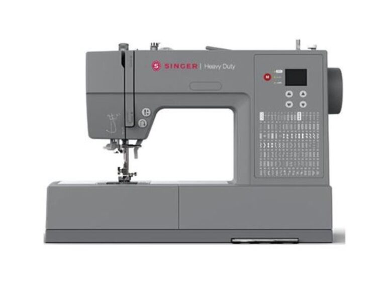 Máquina computarizada profesional SINGER HD6600C – 6605C HEAVY DUTY ...
